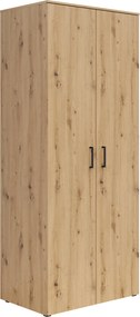 XXXLutz VÍCEÚČELOVÁ SKŘÍŇ, dub artisan, 80/195/52 cm Carryhome - Víceúčelové skříně - 002427022139