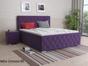 Čalouněná postel Adel 150x220 vysoká 60 cm