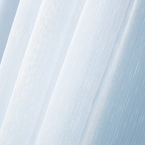 Goldea bílá pletená záclona - prší - metráž 330 cm