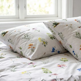 Bavlněné prodloužené povlečení Voňavá louka Velikost: 140 x 220 + 70 x 90