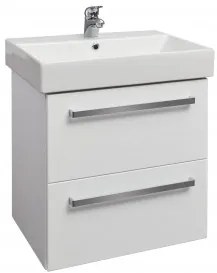 Krajcar KE Elegant koupelnová skříňka s umyvadlem 60 x 65 x 45 cm bílá KE60 Koupelny Bernold