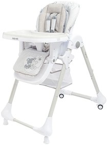 Jídelní židlička Baby Mix Infant grey