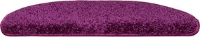 Schodové rohože 30 ks 65 x 21 x 4 cm fialové půlkulaté velké 3365817