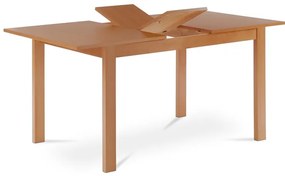 Jídelní stůl rozkládací 120-150x80 cm, mdf, buk, BT-6778 BUK3