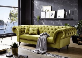 Askont R Pohovka 3M green Chesterfield Preston