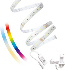 Toolight - SMART LED pásek ,17W, RGB barvy nastavitelné přes WIFI + napájecí adaptér, OSW-01511