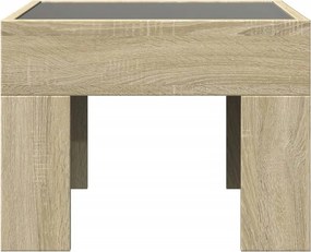 Noční stolek s Infinity LED dub sonoma 40 x 40 x 30 cm 3284072