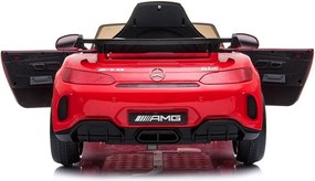 LEAN CARS Elektrické autíčko Mercedes GTR červené, LED, MP3