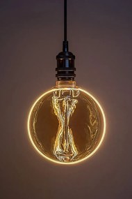 Rabalux LED žárovka Filament jantar G188 4W E27 79076