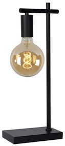 Lucide 21521/01/30 stolní lampa Leanne, černá, E27, 52cm