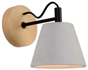 nástěnné svítidlo lampa lucide possio 03213/01/41 1x40 e14 - skandinávský styl