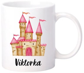Keramický hrníček Hrad pro princezny
