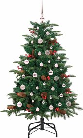 Umělý vánoční stromeček Zelená 150 cm PVC, kov a plast 3395543
