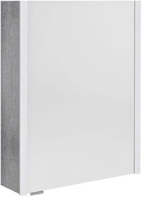 Sapho Alix skříňka 56x17.5x70 cm Se zrcadlem šedá AX1560011
