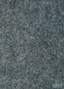 Metrážový koberec zátěžový Rambo Res 77 modrý - šíře 4 m