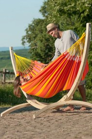 Houpací síť La Siesta Sonrisa Single mandarine