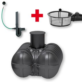 Retenční nádrž Roth s filtrem, 100 % retence O 5 000 l 1135007976