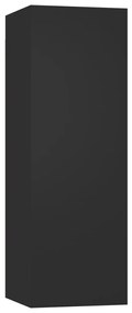 vidaXL TV stolky 2 ks černé 30,5 x 30 x 90 cm dřevotříska