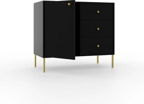 ADRK Furniture Komoda 1D 3S Tili ADRK-CHES-TIL-1D-3S-B