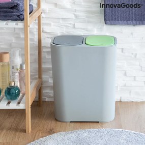 Dvojitý odpadkový koš na tříděný odpad Bincle - InnovaGoods
