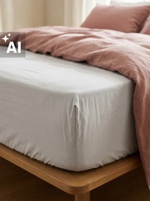 Sinsay - Napínací prostěradlo s gumičkou - šedá