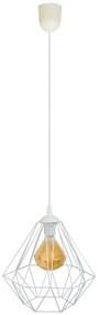 Stropní svítidlo Diamond 25 cm bílé