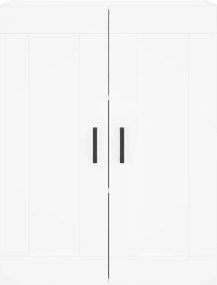 Skříň highboard bílá 69,5 x 34 x 180 cm kompozitní dřevo 3199873
