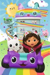 TREFL Puzzle Premium Plus Kids Gábinin kouzelný domek: Roztomilá Gábi