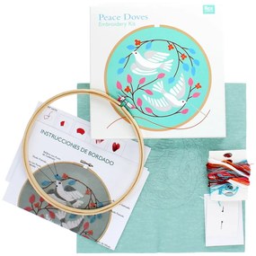 Sada na vyšívání Peace Doves – Rex London