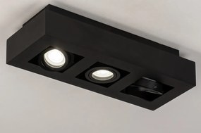 Stropní LED svítidlo Rivolli Black 3