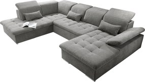XXXLutz SEDACÍ SOUPRAVA, textil, jílová barva MID.YOU - Sedací soupravy - 002220026710