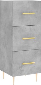 Skříň highboard betonově šedá 34,5x34x180 cm kompozitní dřevo 3198845