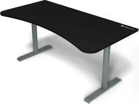 AROZZI ARENA Gaming Desk Frozen Grey Black / Herní stůl / D:160cm / Š: