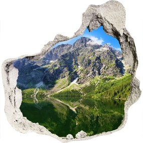 Wallmuralia Nálepka fototapeta 3D Morské oko Tatry 75x75 cm