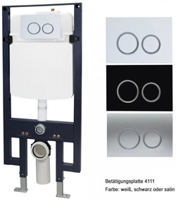 WC Set 28:  Sprchovací toaleta PRO+ 1104Předstěnový instalační systém G3008 - Sedátko Soft-Close