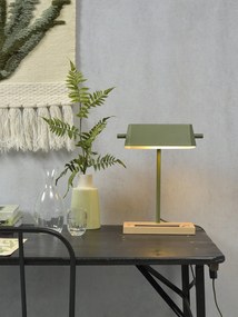 Stolní lampa bridget 40 cm zelená MUZZA