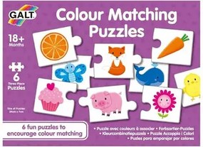 GALT Puzzle – barvy co k sobě patří / od 18 měsíců