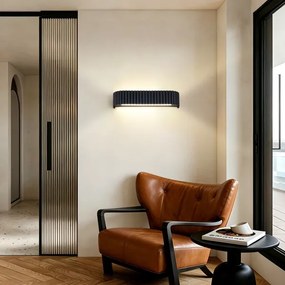 BRILAGI - LED Stmívat. nástěn. svít. FALCON MODERN LED/14W/230V 40 cm černá + DO