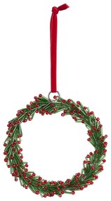 X-MAS Věneček s perlami 12 cm