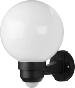 Nástěnné svítidlo s čidlem Panlux PARK ZOM-S-20/C mléčná E27 60W