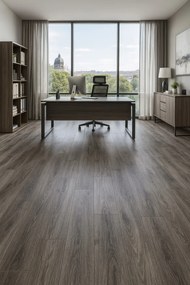 PVC podlaha - lino Toptex Lime Oak 796M, na mieru, šíře 4m,5m, šedá, filc, chodba / predsieň, Beauflor