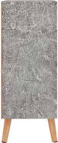 Příborník betonově šedý 60 x 30 x 72 cm kompozitní dřevo 326826