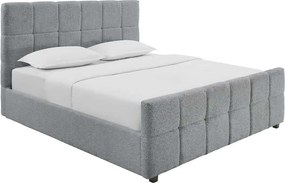 Designová postel Viola 180 x 200 cm šedá
