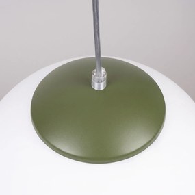Sollux Lighting Závěsné svítidlo UGO 30 olivově zelené