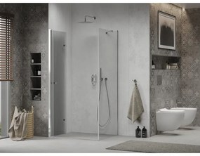 Mexen Lima sprchový kout 80x100cm, 6mm sklo, chromový profil-čiré sklo, 856-080-100-01-00