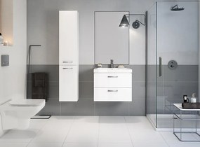 Cersanit - SET skříňka + umyvadlo, bílá, LARA CITY 50, S801-141-DSM