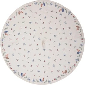 Kulatá utěrka Chicken and Rooster – 80 cm