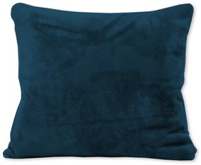 DEKORAČNÍ POVLAK NA POLŠTÁŘ BASIC SOFT 40X40 CM TMAVĚMODRÁ