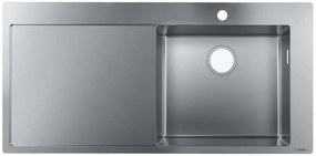 Hansgrohe - Vestavný dřez S715-F450, nerezová ocel 43306800