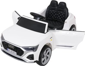 Elektrické autíčko Audi SQ8 bílé / šedé